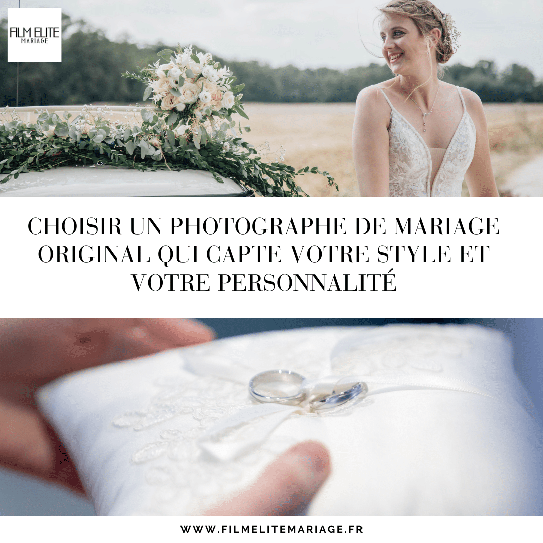Photographe de mariage original : révélez votre style unique